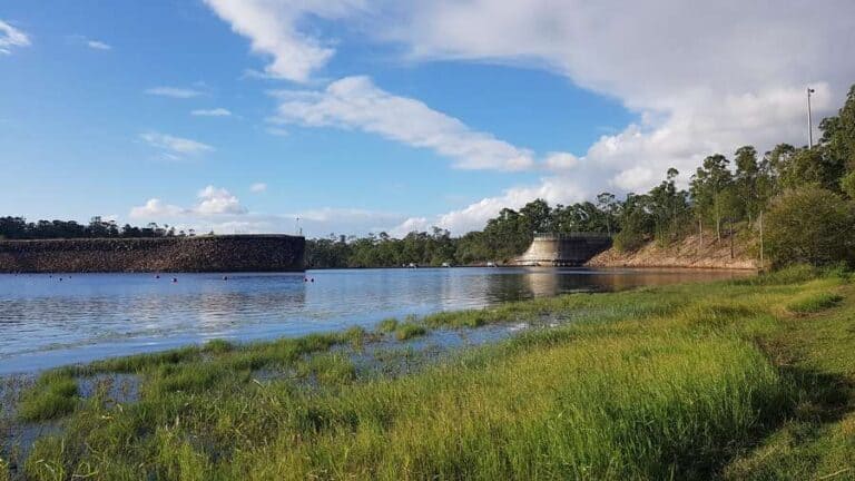 Lake Lenthalls, Camping and fishing at Lenthalls Dam