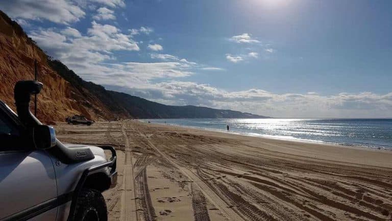 Double Island Point Queensland, 4WD Beach Driving
